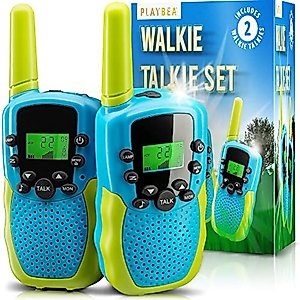 Walkie Talkies for Kids - 22 Channels - 3 Miles Range Kids Walkie Talkie for Kids | Walkie Talkie Kids Toys for Kids | Girl Toys for Girls Toys | Boy Toys for Boys Toys | Kids Walkie Talkies 2 Pack