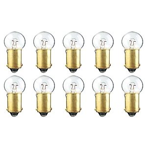CEC Industries #6251 Bulbs, 6 V, 5 W, BA9s Base, G-4.5 shape (Box of 10)