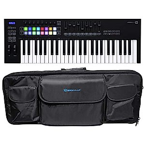 Novation Launchkey 49 MK3 49-Key USB MIDI Ableton Live Keyboard Controller+Bag