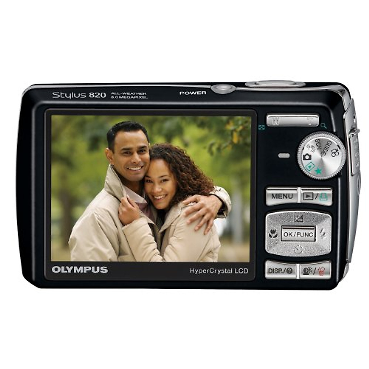 OM SYSTEM OLYMPUS Stylus 820 8MP Digital Camera with 5x Optical Zoom (Black)