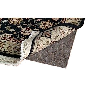 2' X 12' Ultra Plush Non-Slip Rug Pad for Hard Surfaces and Carpet