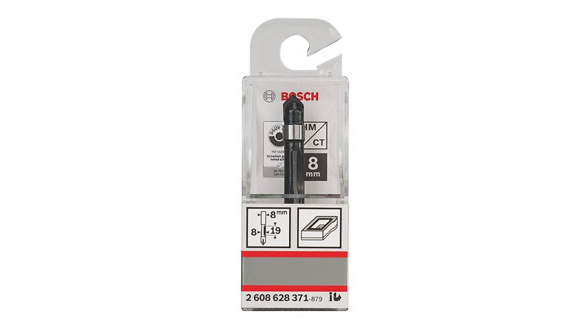 Bosch Template Guide 8x19x8mm for Wood & DIY Projects