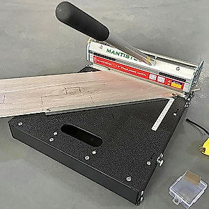 MantisTol 13" Pro Vinyl floor cutter LVT-330BC for LVP, WPC, LVT, SPC, VCT, PVC and Rigid Core Vinyl Plank; Eighth upgrade;Great value & Best buy!