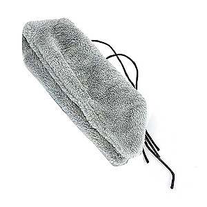 Zerodis Corner Fleece Bird Blanket, Autumn Winter Bird Shelter Bed Warm Blanket Cuddle Nest Hanging Toy for Parrots Budgies Parakeets Cockatiels Canary Finch Lovebirds (Grey)