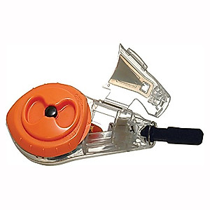 Shinwa Sokutei 77963 Neo Handy Chalk Line, Automatic Winding, Fine Thread, Valencia Orange