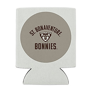St. Bonaventure Bonnies Can Cooler - Drink Sleeve Hugger Collapsible Insulator - Beverage Insulated Holder
