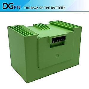 for iRobot Roomba e e5 e6 e5150 e5152 e6198 and i i3 3150 i3+ 3550 i4 4150 i4+ 4552 i6 I7 i7158 i7+ 7150 7550 i8 Plus Replacement Lithium Ion Battery ABL-D1 4624864 4INR19/65 DC 14.4V 1800MAH/26WH