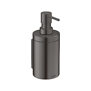 AXOR Universal Circular Modern Bath and Kitchen Sink Soap dispenser in Brushed Black Chrome, 42810340