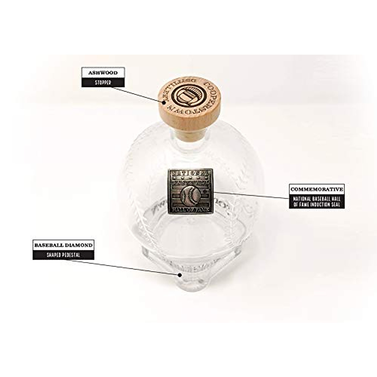 Cooperstown Distillery Cal Ripken, Jr. National Baseball Hall of Fame Licensed Engraved Signature Series Decanter | 750mL