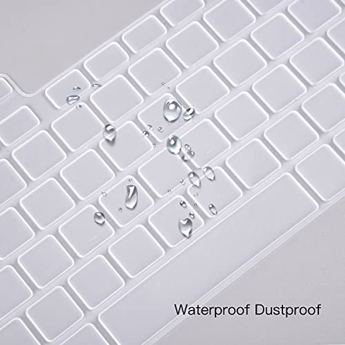 Keyboard Cover for 2023 2022 ASUS TUF Gaming F15 FX507ZM FX507ZC FX507VU / A15 FA507NU / A16 FA617NS / TUF Dash 15 FX517ZM, TUF Gaming F17 FX707 / A17 FA707 FA707RM 17.3" Gaming Laptop -Clear