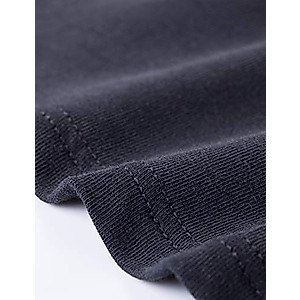 CRZ YOGA Women's Racerback Workout Tank Tops Loose Fit - Soft Pima Cotton Athletic Yoga Shirts Lightweight Black Small