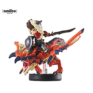 amiibo One-Eyed Rathalos and Rider (Male) - Moster Hunter Stories