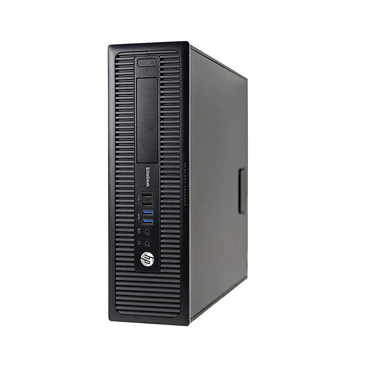 HP Elite Desk 800 G1 SFF Desktop PC - Intel Quad Core i5 4570 3.2Ghz 8GB DDR3 RAM, 500GB, DVD ROM, Display Port, USB 3.0, VGA, Free Keyboard, Mouse, WiFi Adapter, Windows 10 Home(Renewed)
