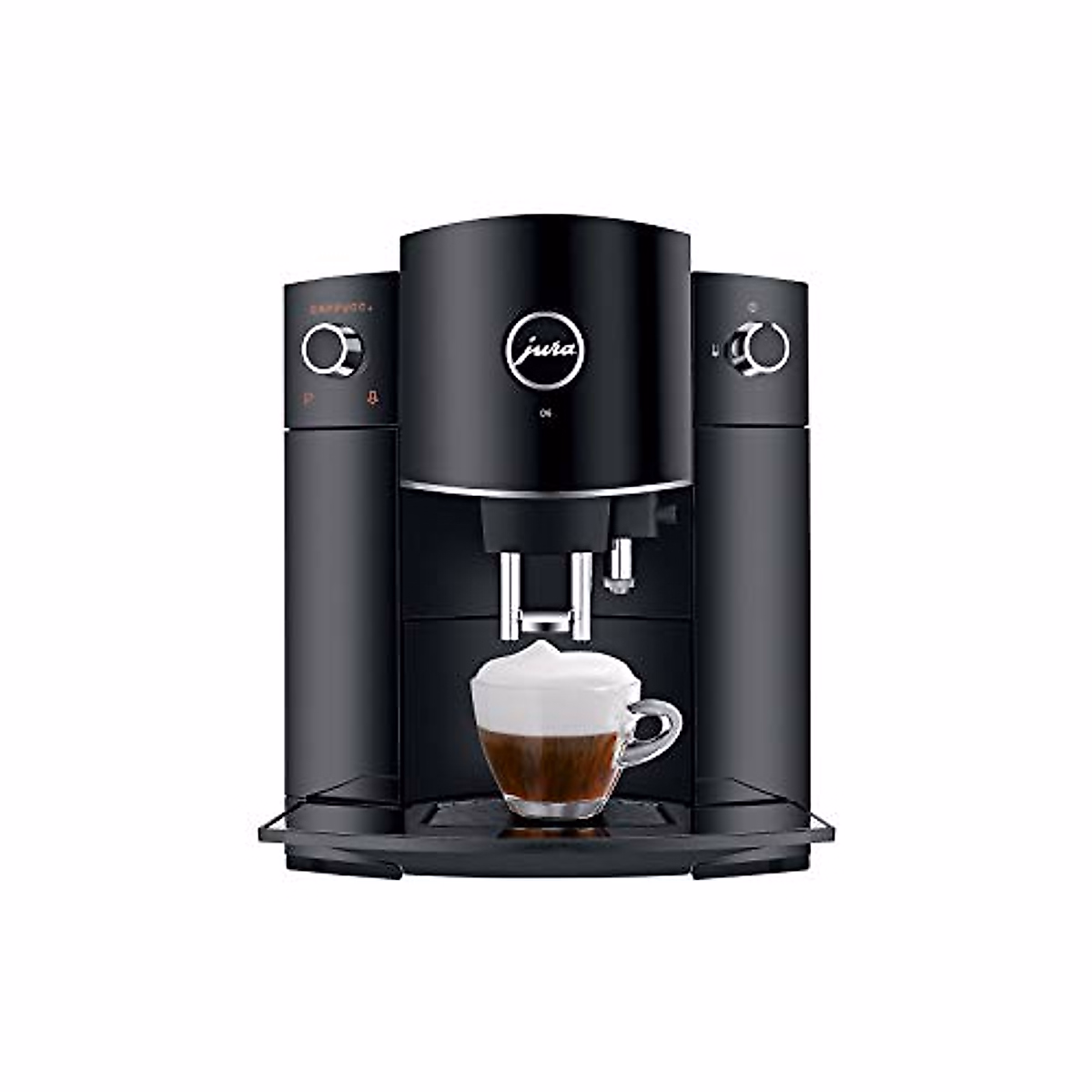 Jura D6 Automatic Coffee Machine, 1, 37 ounces, Black