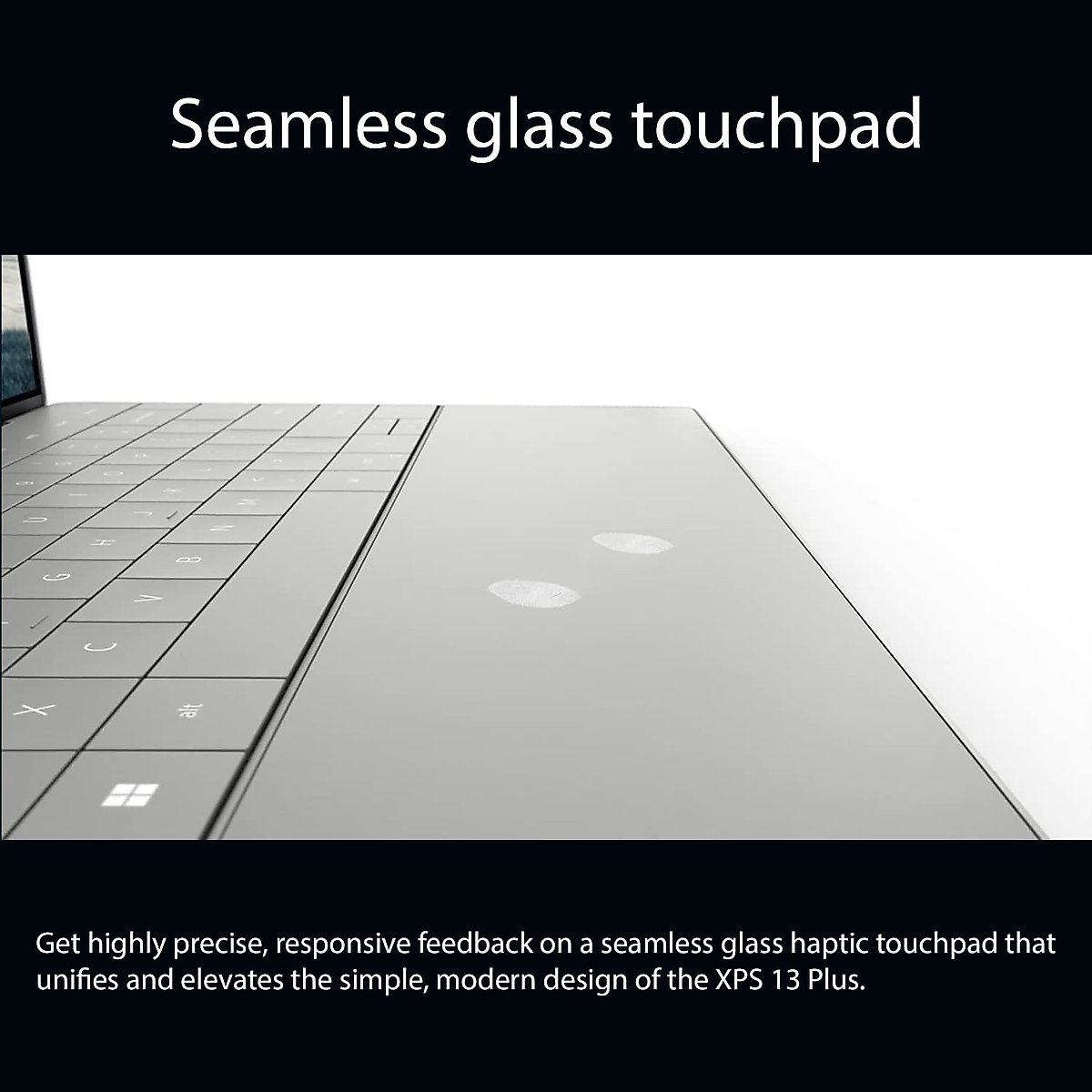 Dell XPS 13 Plus Business Laptop, 13.4" 4K UHD OLED Touchscreen, Intel Core i7-1260P, Zero-Lattice Backlit Keyboard, Fingerprint Reader, Killer Wi-Fi 6E, Windows 11 (16GB DDR5, 1TB PCIe SSD)