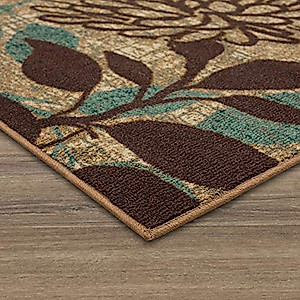 Mohawk Home Bella Garden Floral Indoor/ Outdoor Patio Printed Area Rug, 5'x8', Multicolor