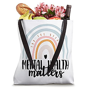 Mental Health Matters Gift End the Stigma Mental Illness Tote Bag
