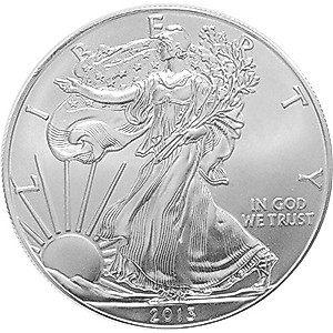 2013 - American Silver Eagle .999 Fine Silver with Our Certificate of Authenticity Dollar Uncirculated US Mint