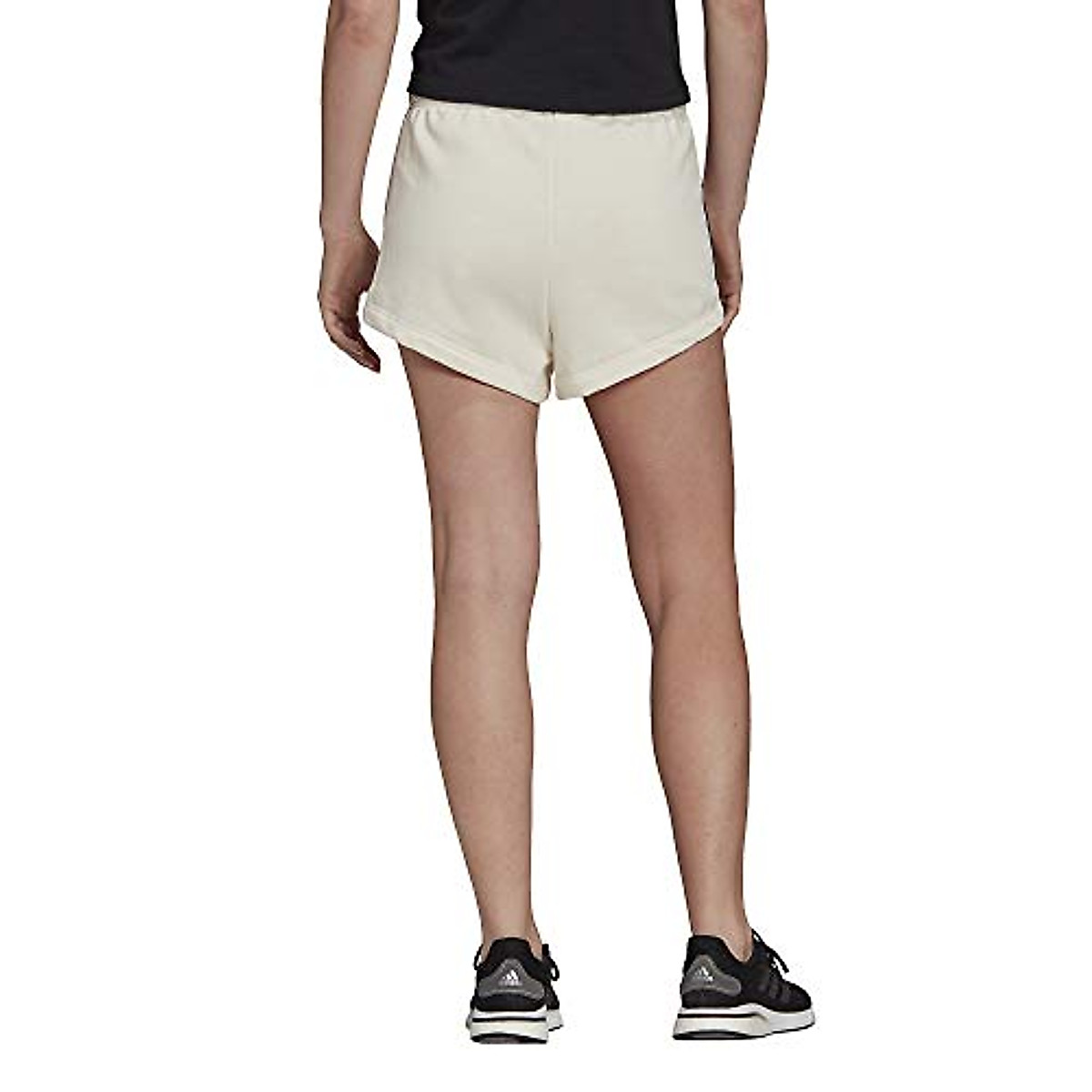 adidas Women's Recycled Cotton Shorts, Non-Dyed, X-Large