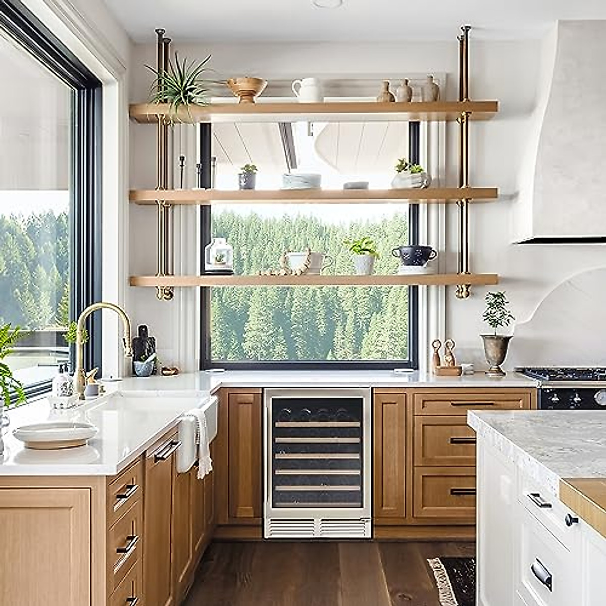 DUURA Elite DE510WCSZSS Designer Series Wine Cooler, 51-Bottle, Silver