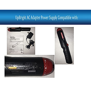 UpBright 3V - 5V AC/DC Adapter Compatible with Craftsman 973.111380 2.4V 973111380 Sears Cordless Screwdriver Screw Driver Drill Battery Charger No. 7221801 3VDC 160mA Class 2 Transformer Power Supply