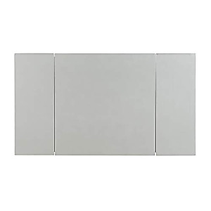 Linon Silver Harper Vanity Set, 32" W x 18" D x 46.75" H