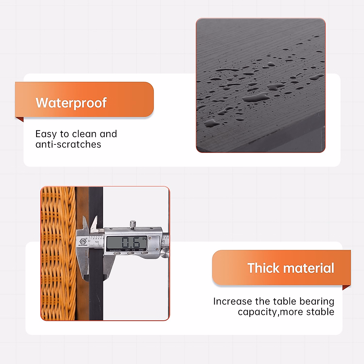 FDW Coffee Table Lift Top Coffee Table Coffee Table with Hidden Compartment and Storage Shelf for Living Room Reception Room 47.2in L,Black