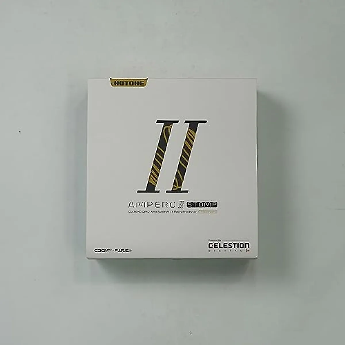 HOTONE Guitar Multi Effects Processor Multi Effects Pedal Touch Screen Guitar Bass Amp Modeling IR Cabinets Simulation Guitar Effects Pedal Multi FX Processor Ampero II Stomp