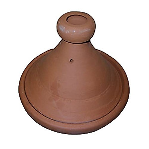 Cooking Tagine Pot Tajine Lead Free Terra Cotta Unglazed Small 8" Plain