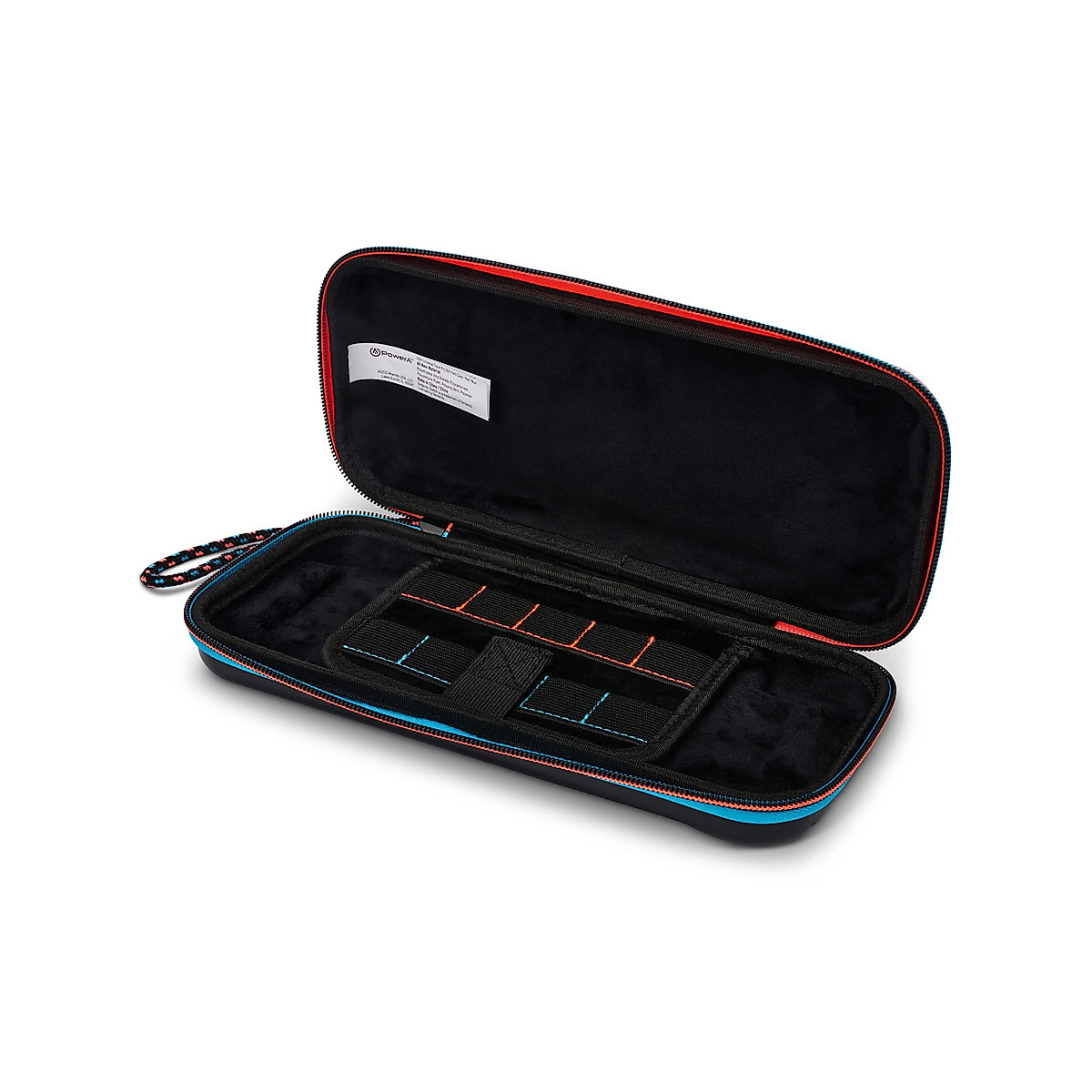PowerA Slim Travel Pro Case for Nintendo Switch - OLED Model, Nintendo Switch and Nintendo Switch Lite - Red/Blue, Hard Shell, Protective Case, Gaming Case, Console Case