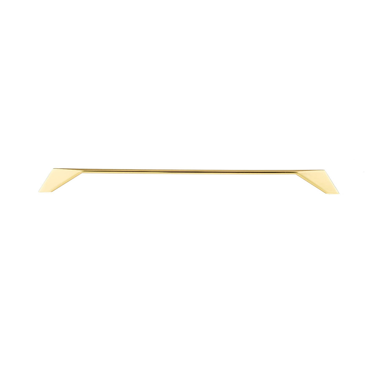Richelieu Hardware BP9256320165 Masset Collection 12 5/8 in (320 mm) Center Brushed Gold Contemporary Cabinet Pull