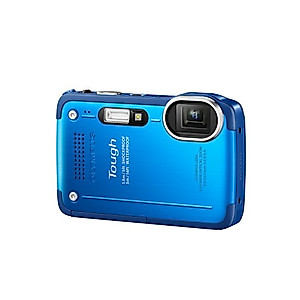 Olympus Stylus TG-630 iHS Digital Camera with 5x Optical Zoom and 3-Inch LCD (Blue) (Old Model)