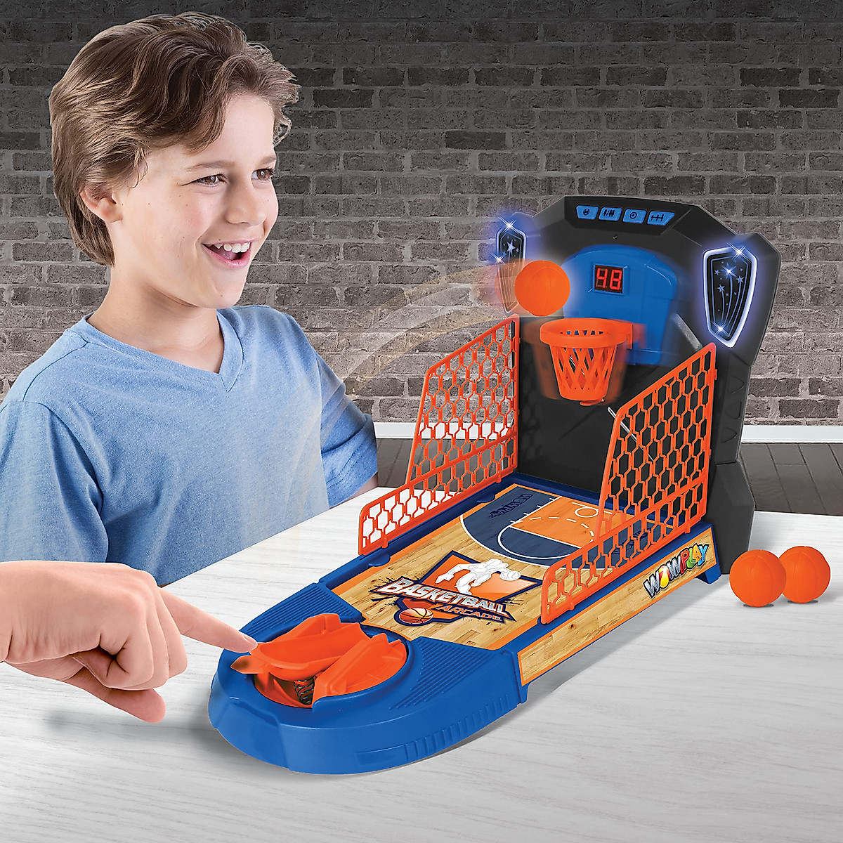 NKOK WowPlay Electronics Basketball Arcade,Multi