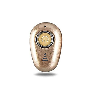 WskLinft Fashion Mini Bluetooth Headset Bluetooth 4.1 Wireless Earbud Headset with Microphone, Hands-Free Call, Suitable for All Kinds of Smart Phones Rose Pink