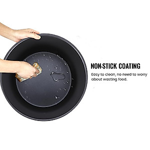 CAZACHEF Commercial Rice Warmer(Not Rice Cooker) 55 Raw/110 CUP Portable 20L Big Food Warmer / 122℉- 178℉ Adjustable Temperature/ 130W/ Non-stick Inner Pot