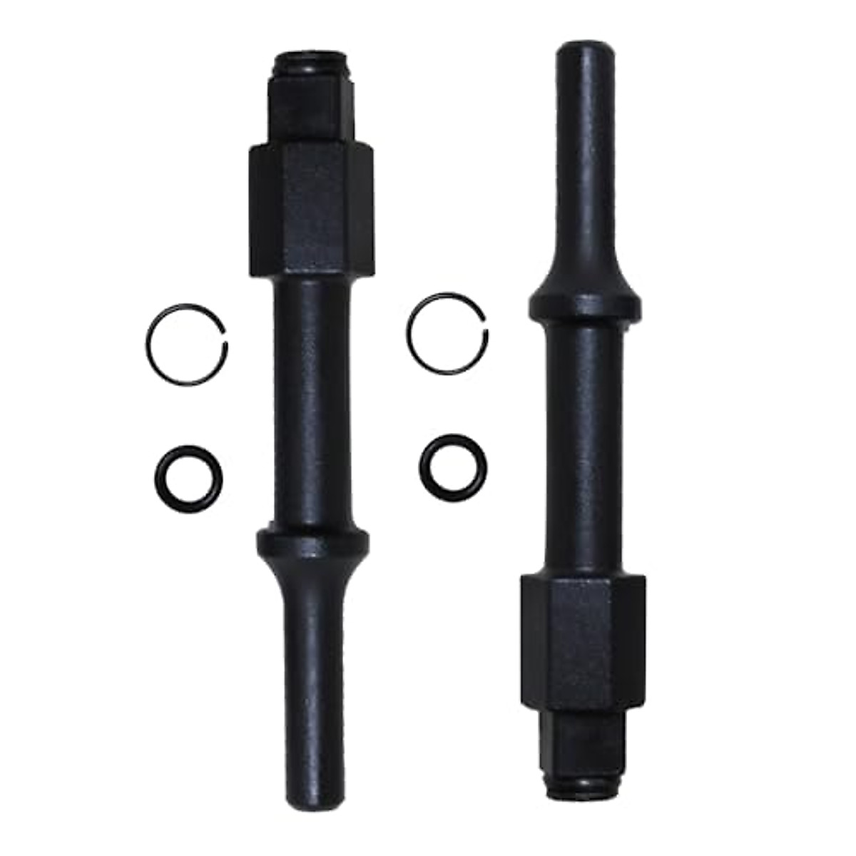 Pneumatic Bolt Breaker Shake'n Break Air Hammer Attachment Scaler 1/2 Inch Chisel for Removing Stubborn Fasteners Torx Bolts Nuts 2PK