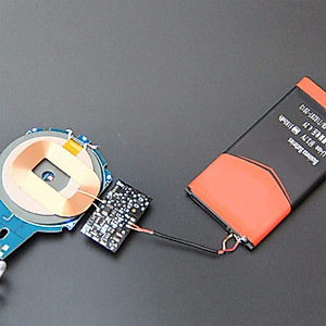 Acxico 2Pcs Wireless Charger Receiver Module PCBA Board Coil Universal Qi DIY