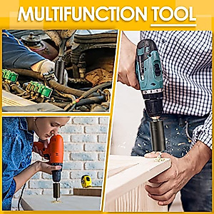 Universal Socket Tool Gifts for Men - Valentines Day Gifts for Him Her Husband Boyfriend Super Grip Socket Set with Power Drill Adapter(7-19mm) Cool Gadgets Birthday Fathers Day Christmas Gift Ideas