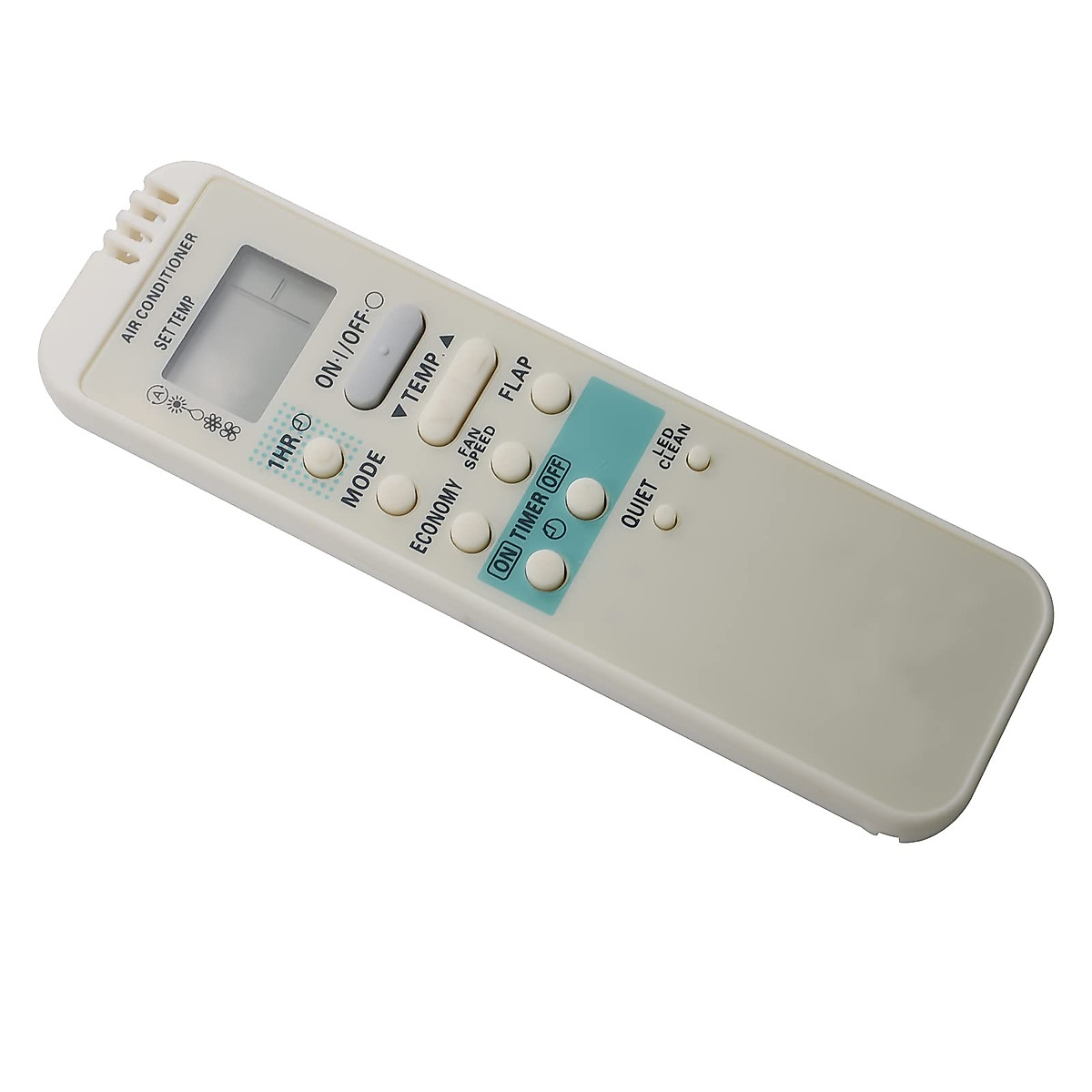 Scckcc Replacement Remote Control for Sanyo Air Conditioner RM-8033Y RCS-SH1UA RCS-SH80UA-WL RCS-BH80UA-WL RCS-4HVPIS4U Mini-Split Wall-Mounted Heat Pump Air Conditioner