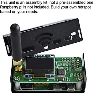 GOOZEEZOO MMDVM Hotspot Board (V1.5.2) + Antenna + OLED Display Aluminium Case Support UHF C4FM YSF NXDN DSTAR P25 DMR Fully Assembled and Tested (Raspberry pi not Included)