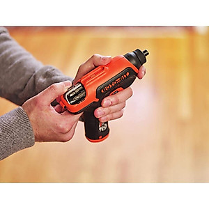 Black & Decker BDCS50C 4V Roto-BIT Storage Screwdriver with 42-Piece Standard Screwdriver Bit Set