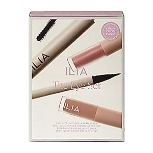 ILIA - The Eye Set Limited Edition 4 Piece Clean Beauty Gift Set | Non-Toxic, Vegan, Cruelty-Free, Clean Makeup