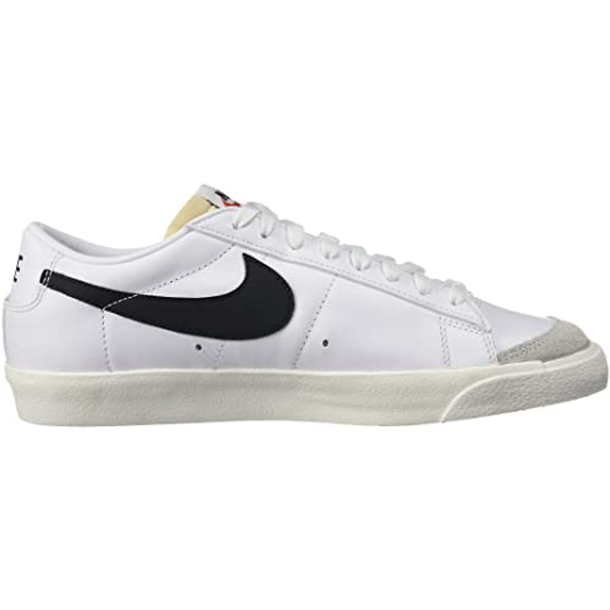Nike Men's Low '77 Vintage Shoes Blazer, White/Black/Sail, 12