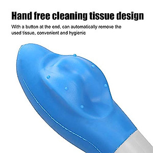 Toilet Aids Tools, Foldable Long Reach Comfort Wiper for Toilet Paper Tissue Grip Self Wipe Assist Holder, Ideal Daily Living Bathroom Aid for Limited Mobility