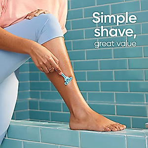Gillette Simply Venus 2 Disposable Razors for Women, 36 count (4 packages of 9 razors)
