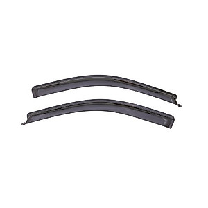 Auto Ventshade [AVS] Ventvisor / Rain Guards | Outside Mount, Smoke Color, 2 pc | 92805 | Fits 2004 - 2008 Ford F-150 Standard Cab (2-Door Only, Excludes 04 Heritage)