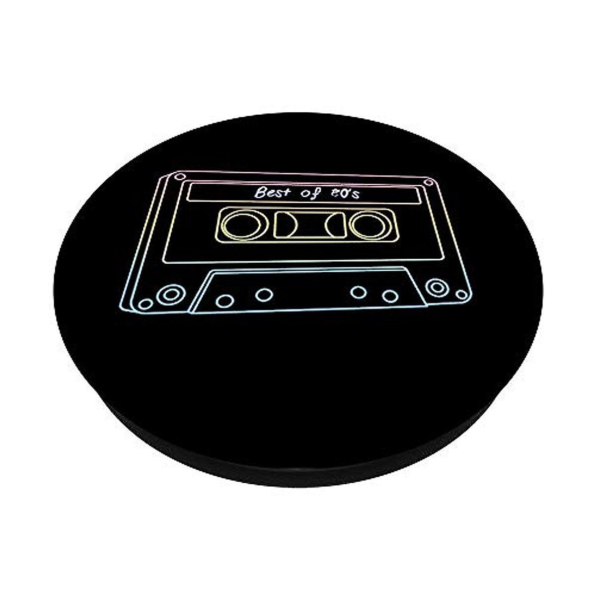 Mix Tape 80s Retro Cassette 80s Vintage Music PopSockets PopGrip: Swappable Grip for Phones & Tablets