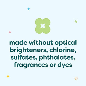 Babyganics 3X Baby Laundry Detergent, HE compatible, Stain-Fighting, Fragrance Free, 60 Fl Oz