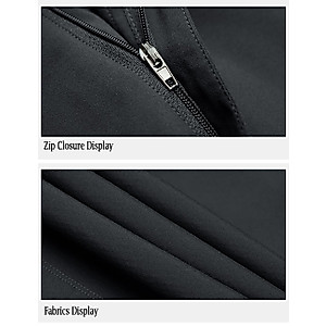 MAGCOMSEN Hiking Pants Mens Waterproof Pants Spring Summer Pants Camping Pants Multi Pockets Work Pants Cycling Pants Cargo Pants for Men with Belt