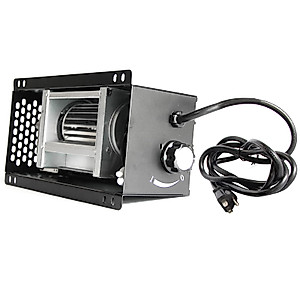 Hongso Speed Variable S31105 Blower Fan 110V ~ 120V for GHP Group, Monessen/Majestic (MHSC Brands), Majestic Dutchwest Windsor, CFM US Century Plate Steel Freestanding Wood Stove Fireplace